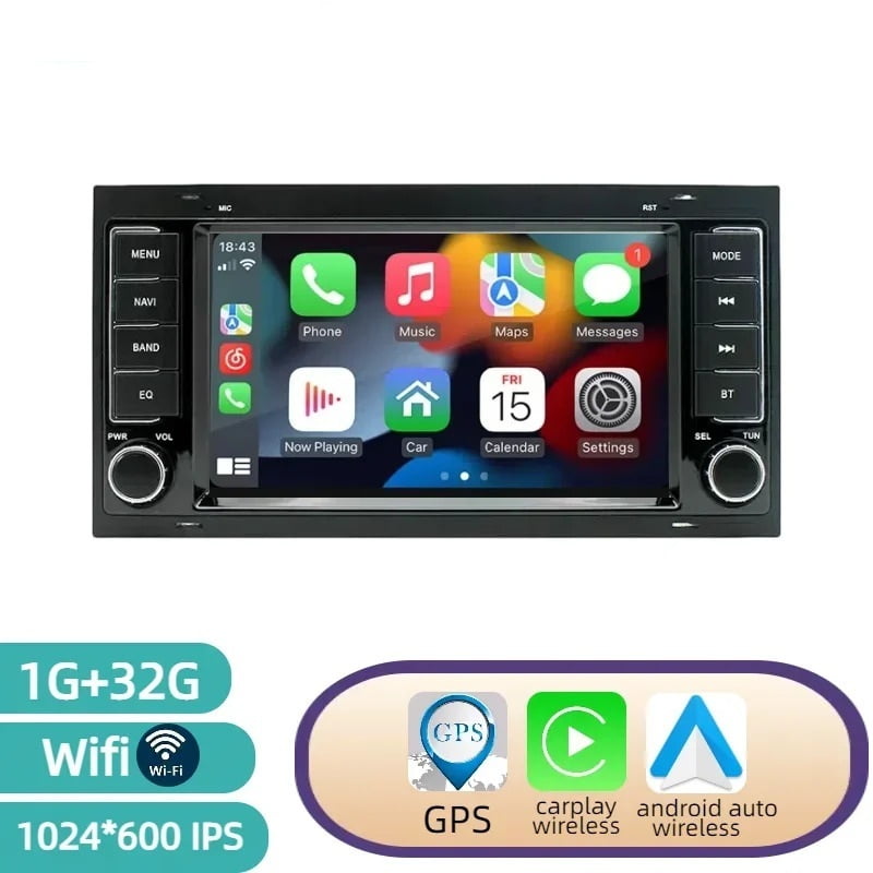 Android Car Radio for Volkswagen Touareg 2004-2011 VW Transporter T5 Multivan Carplay Multimedia ...