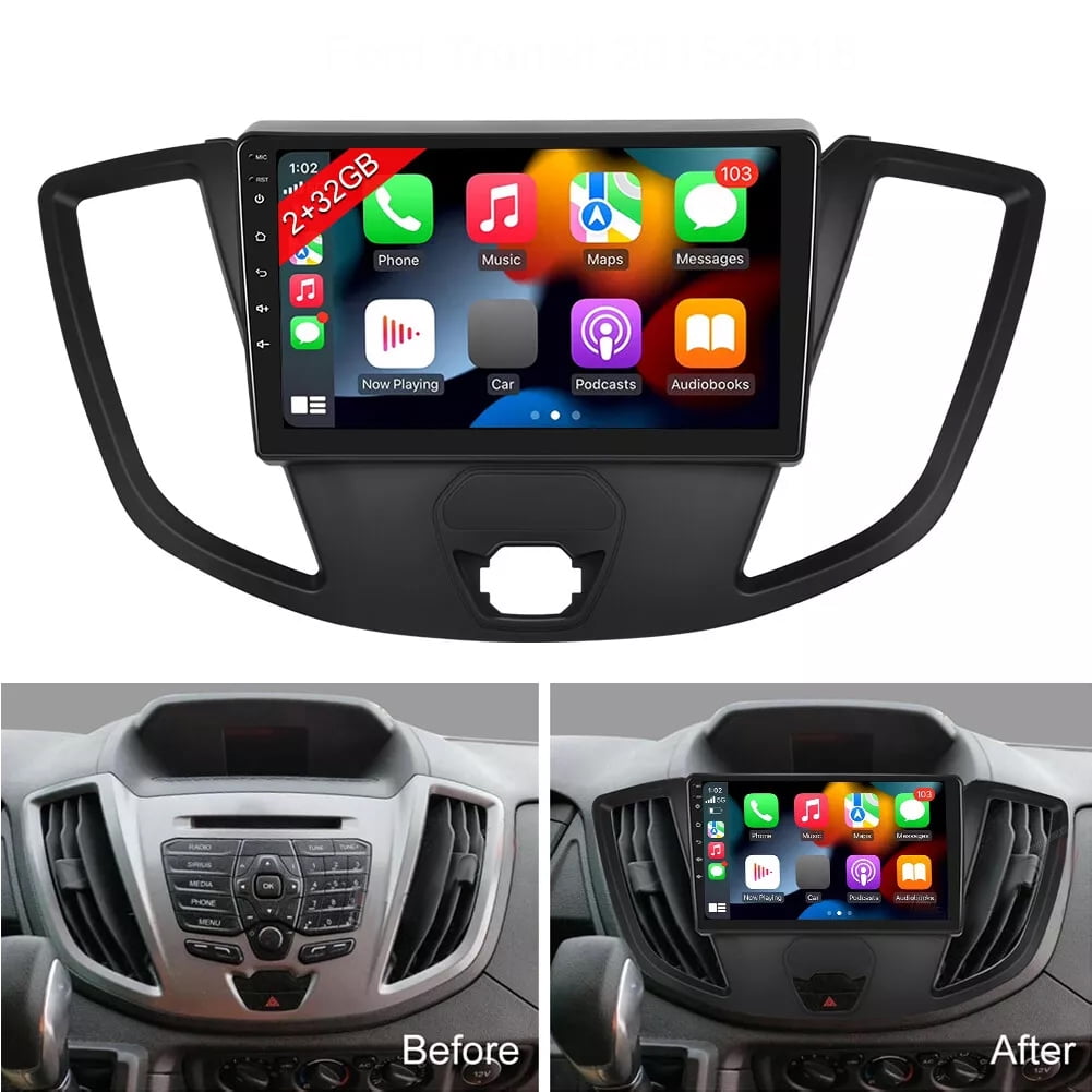 Android Car Stereo for Ford Transit 2013-2019 with Wireless CarPlay ...