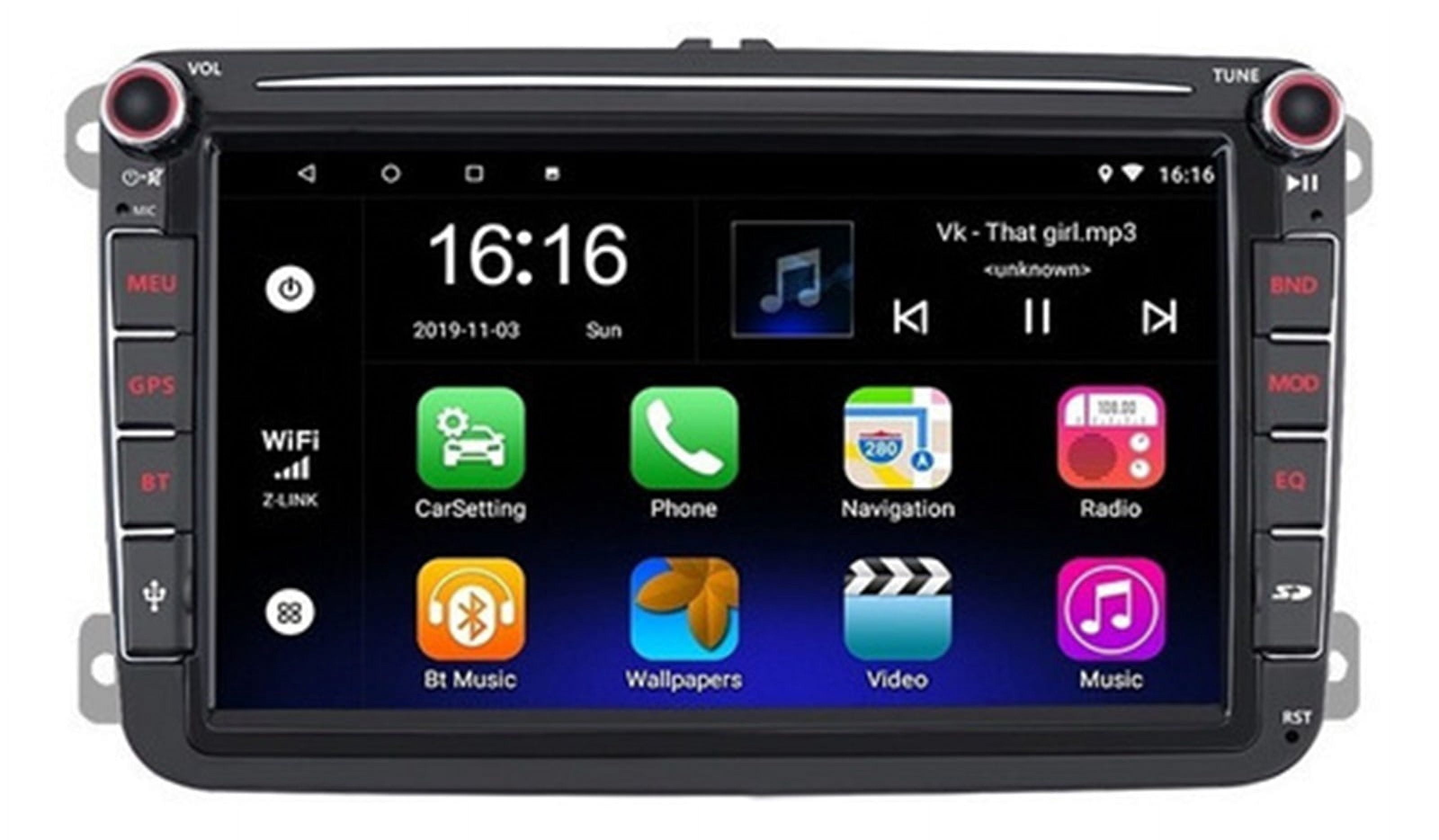 @ Android Stereo Compatible with Vw Jetta Mk6 Passat - Walmart.com