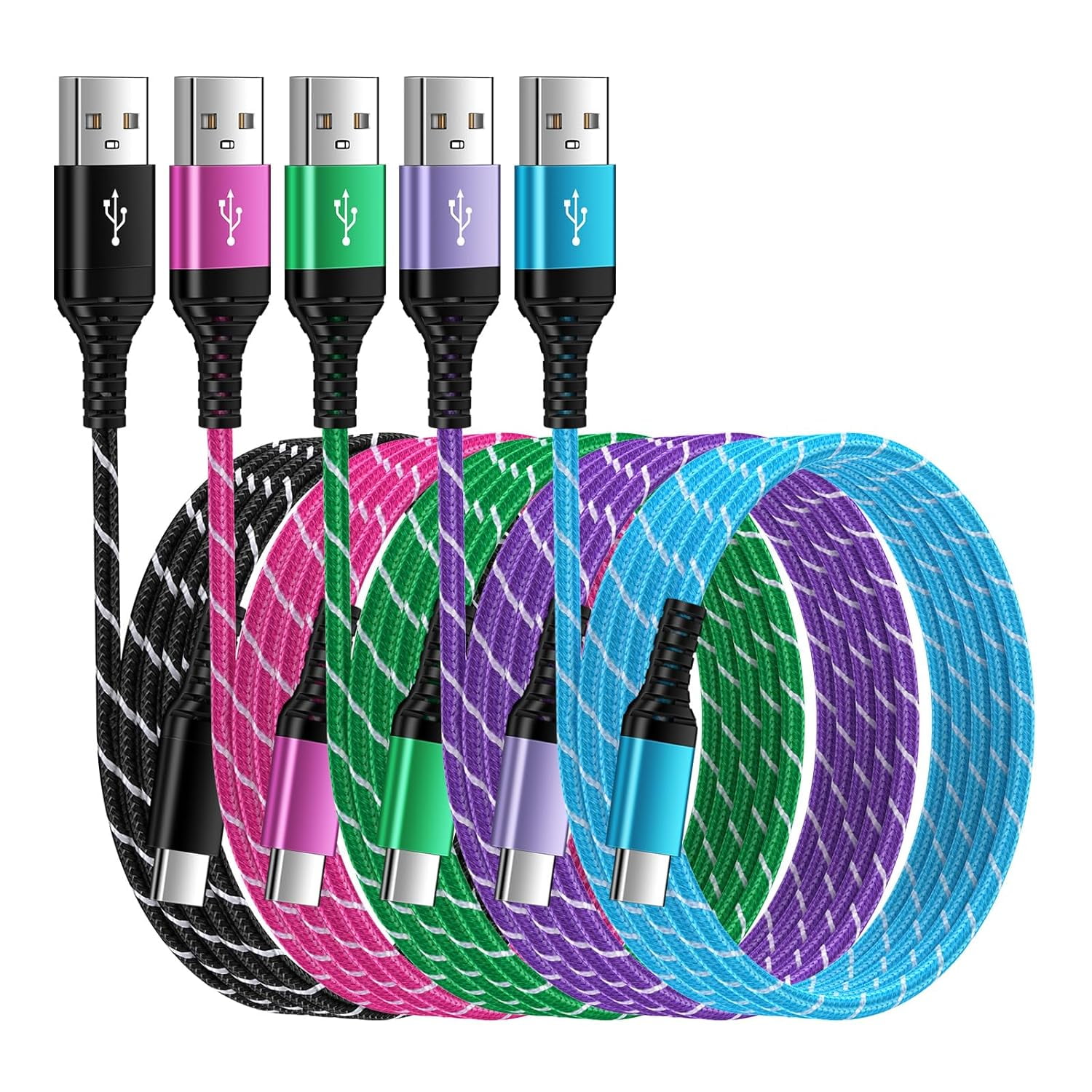 Android Motorola Phone Charger Fast Charging Cable USB Type C Charger Cable Cord for Moto G/G ...