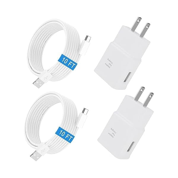 Android Phone Charger C Type Charger Cable Fast Charging with 10FT USB ...