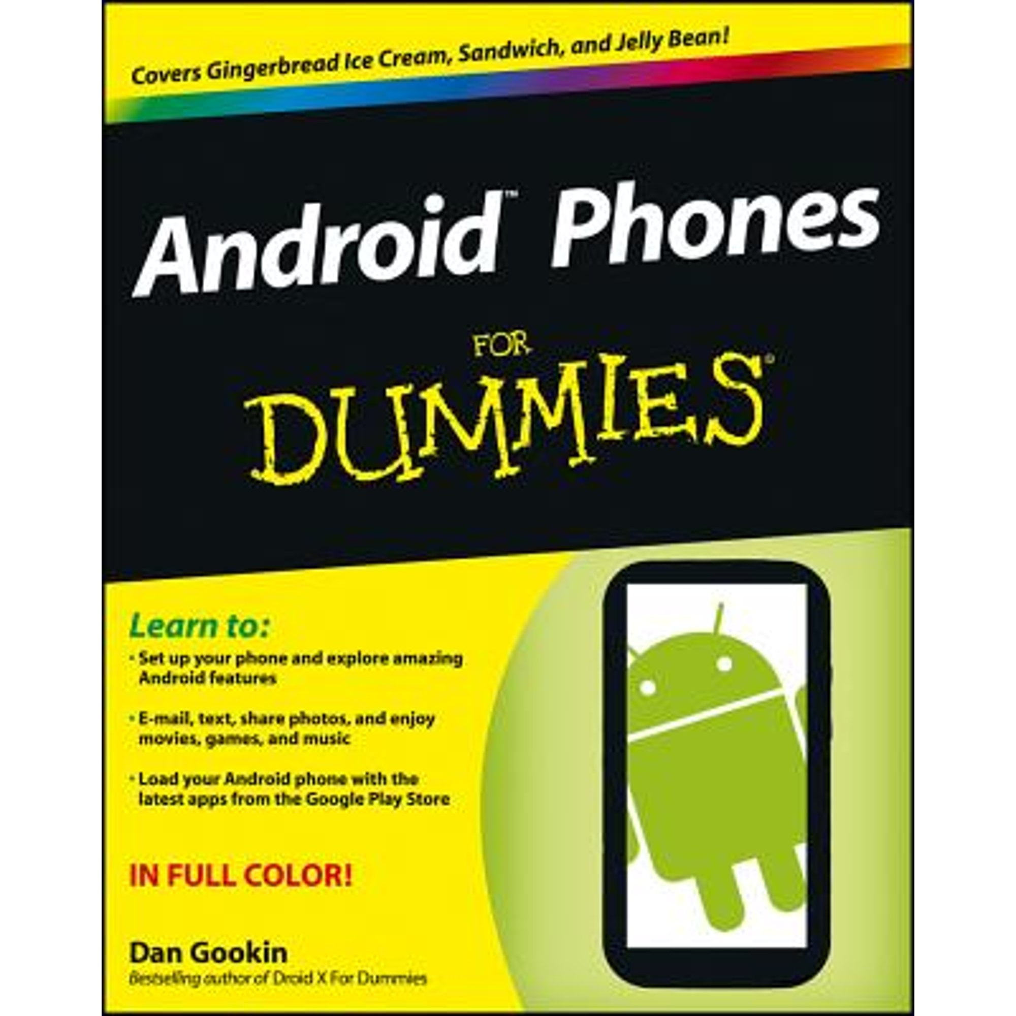 Android Phones for Dummies (Paperback) by Dan Gookin - Walmart.com