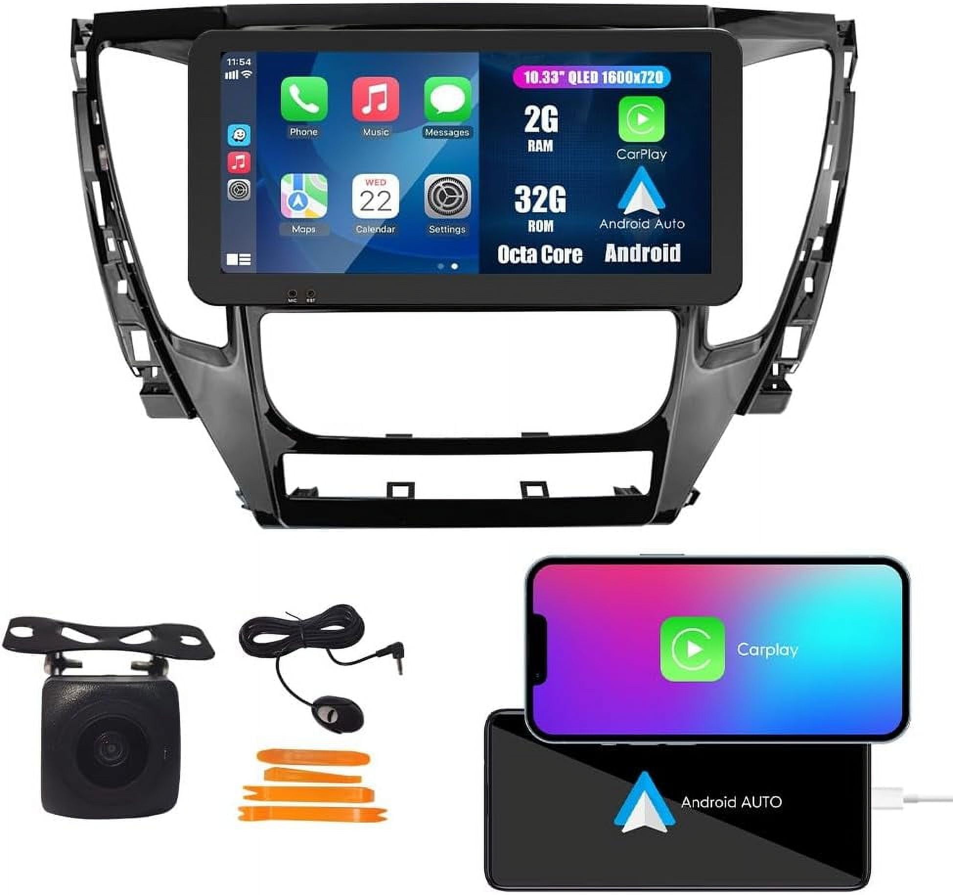 Android Radio CarPlay&Android Auto Autoradio Car Navigation Stereo Multimedia Player GPS ...