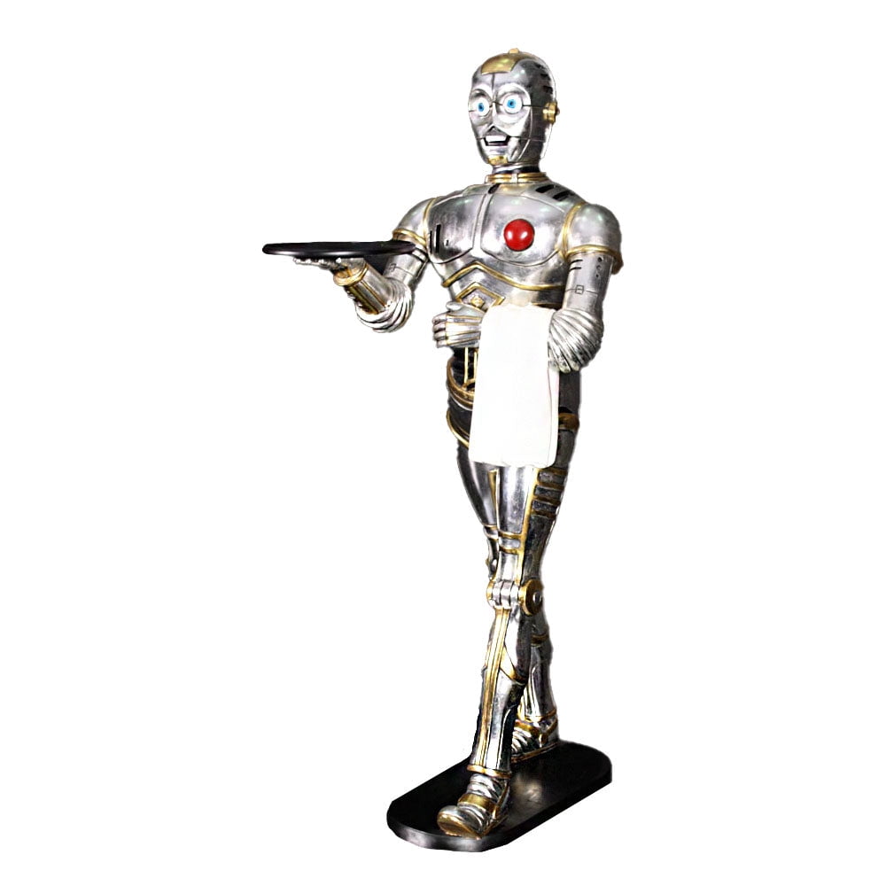 Android Robot Droid Butler Life Size Statue - Walmart.com