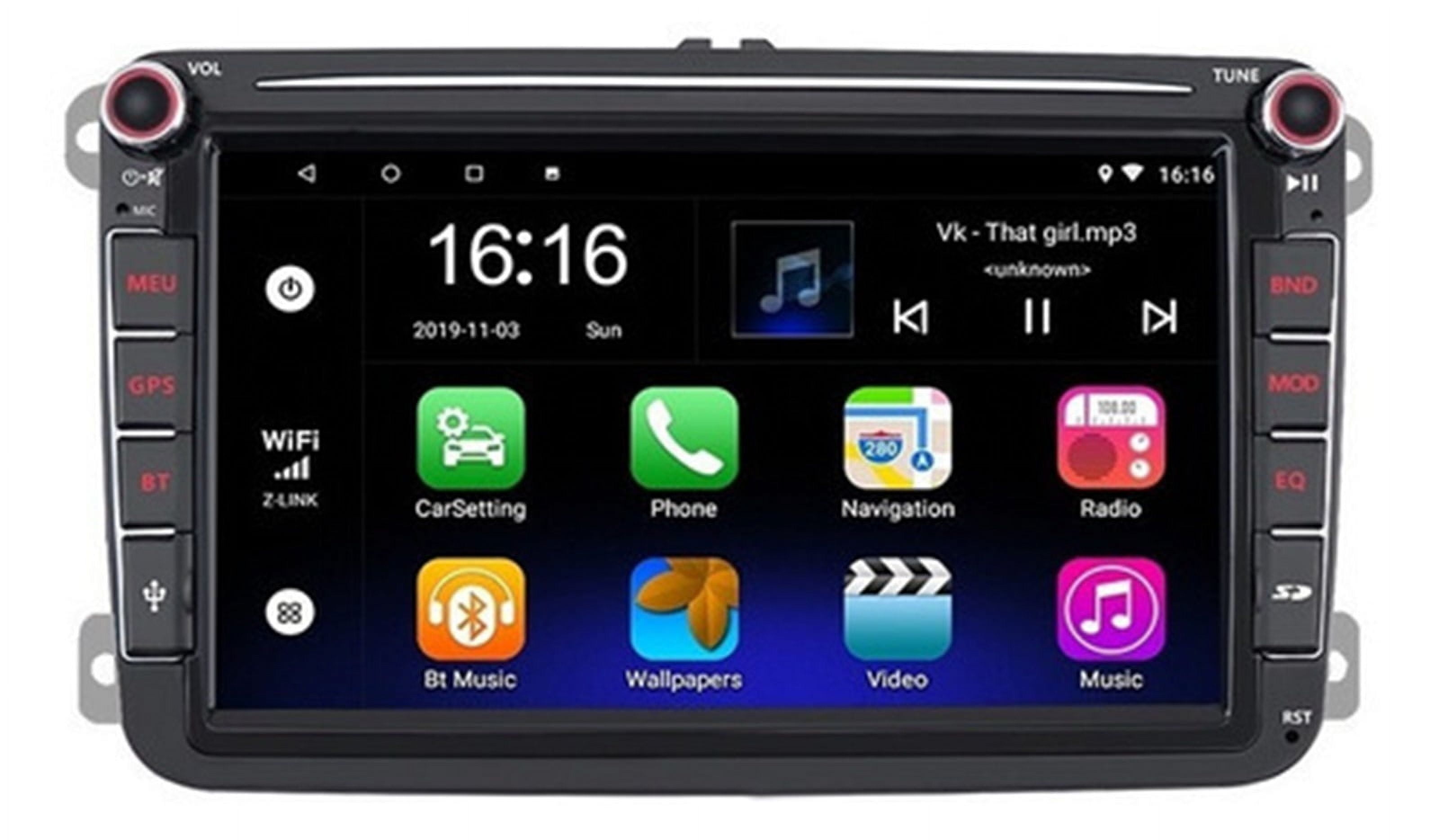 @ Android Stereo Compatible with Vw Jetta Mk6 Passat - Walmart.com
