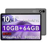 Android Tablet, 10.1 inch Android 14 Tablets 10GB RAM 64GB ROM 1TB ...