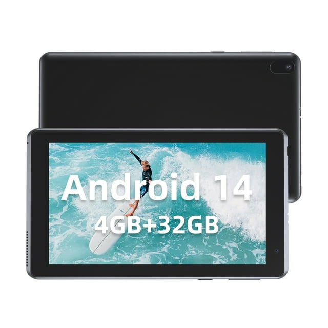Android Tablet 7 inch, Android 12 Tablet, 4GB RAM 32GB ROM, Quad-Core ...