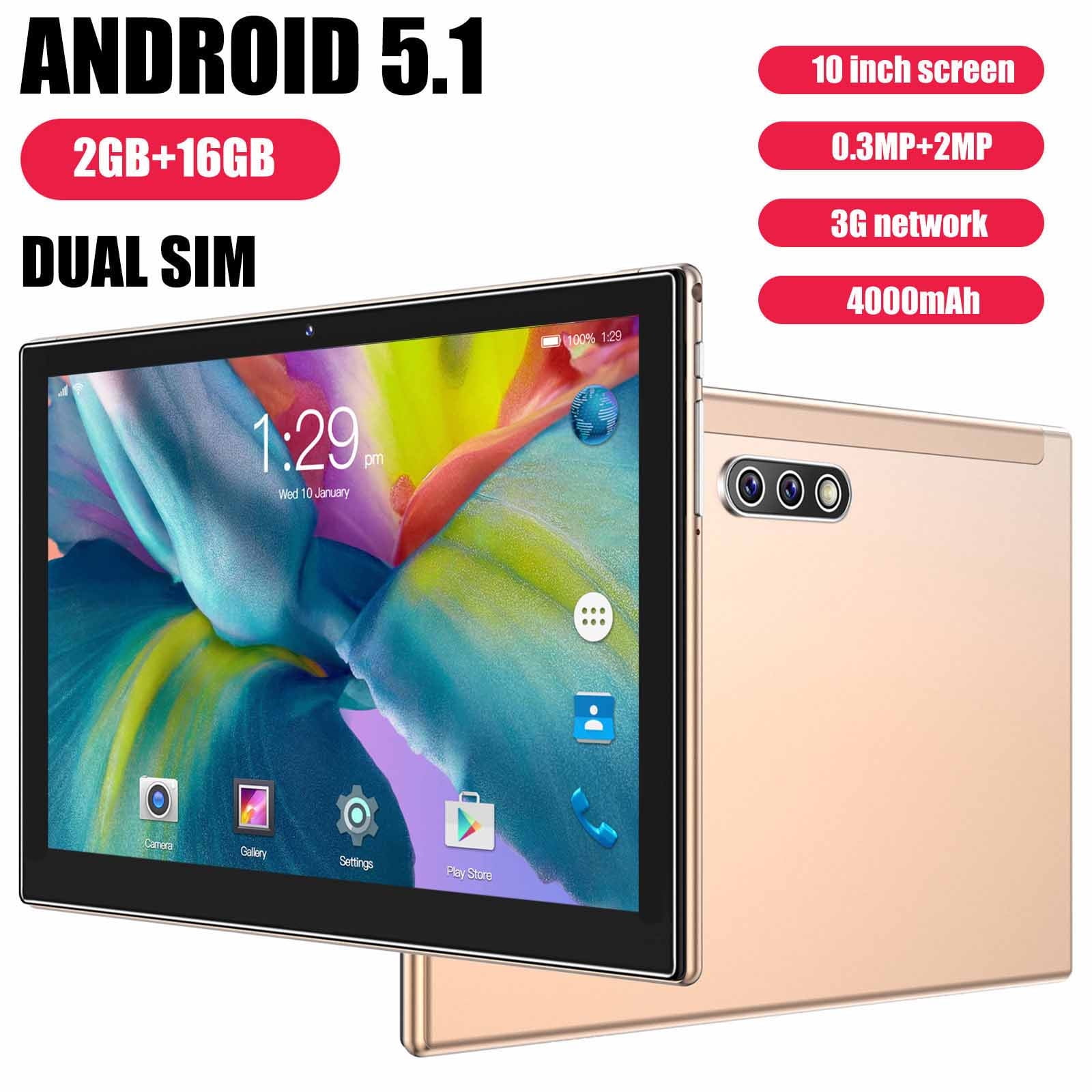 Android Tablets on Sale, Hwkond HD Tablet WiFi Bluetooth Android Voice ...