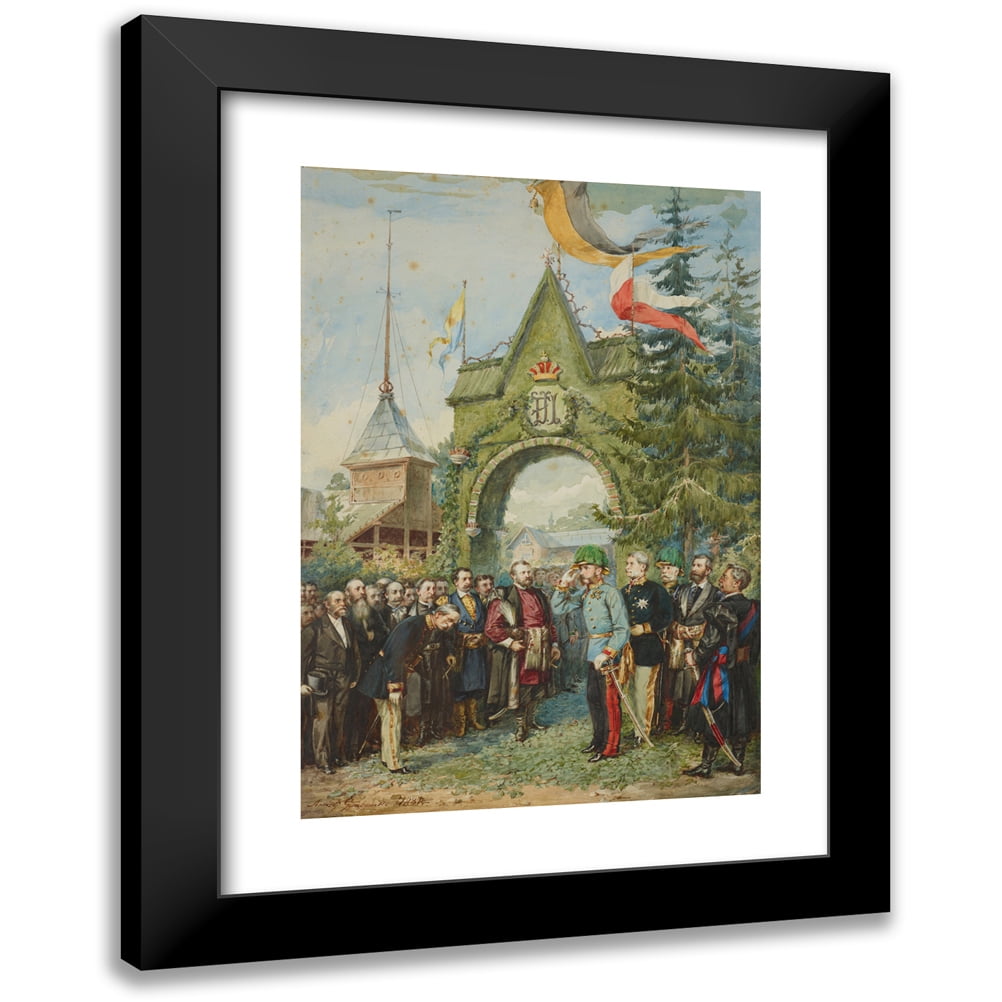 Andrzej Bronisław Grabowski 14x18 Black Modern Framed Museum Art Print ...