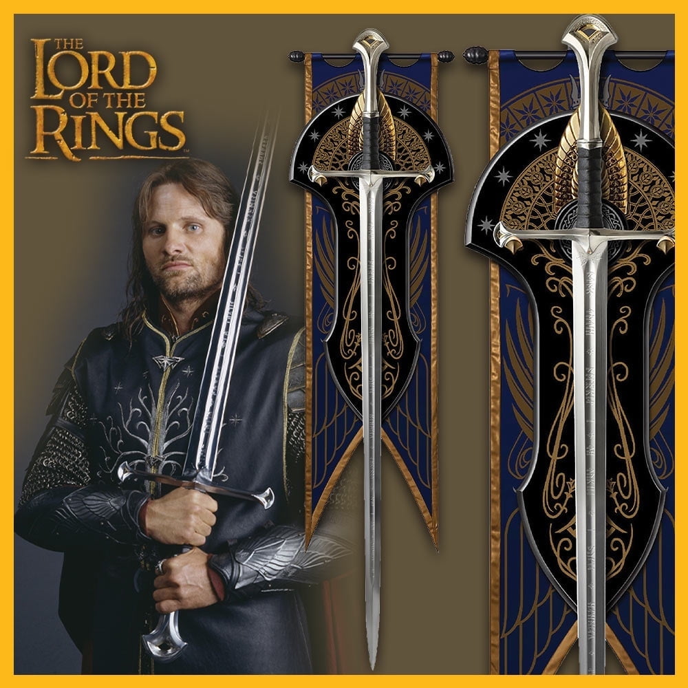 Anduril Sword Museum Collection - Officially Licensed Lord of The Rings ...