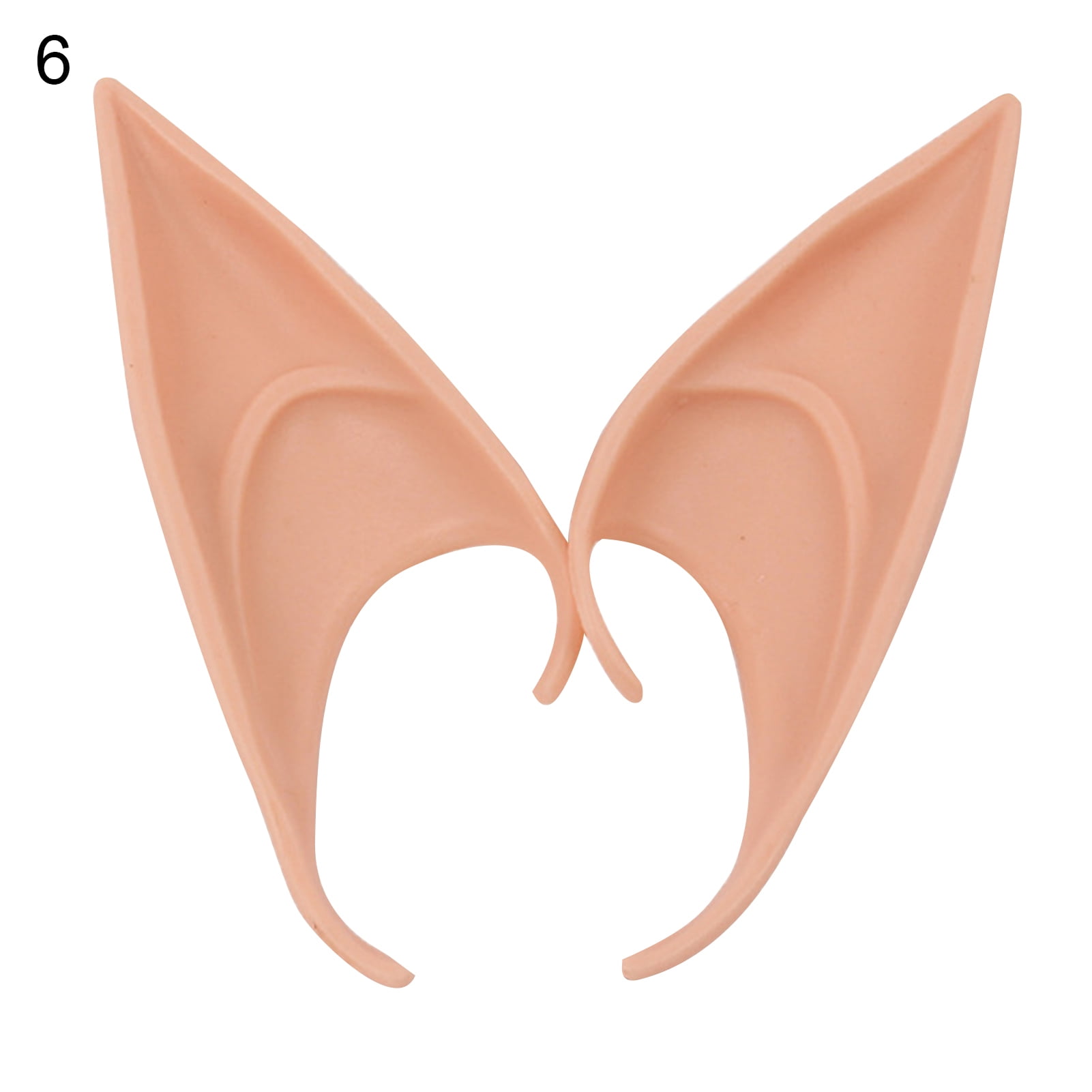 Andvari 1 Pair Skin-friendly Elf Ears Breathable Emulsion Cosplay ...