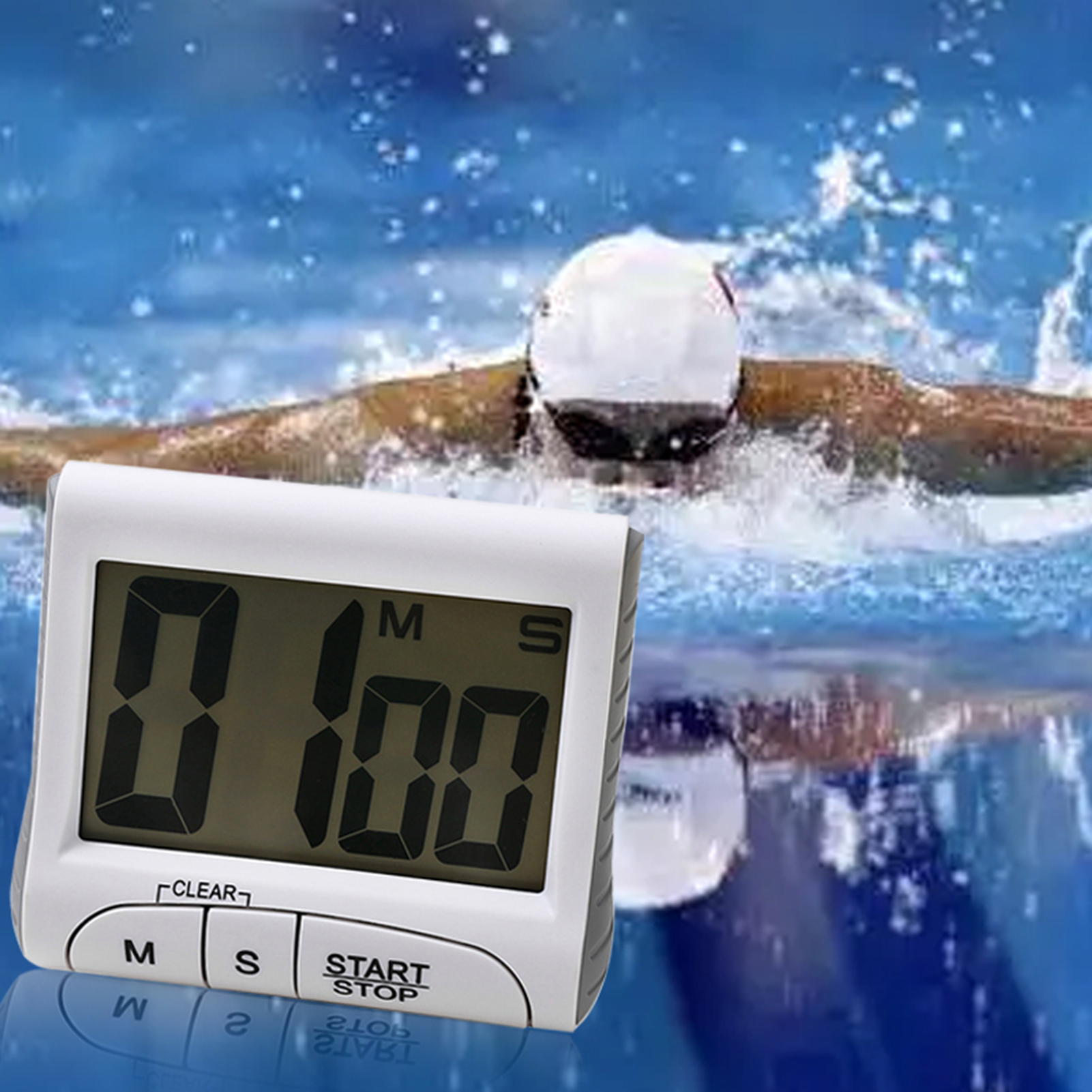 Andvari 1 Set Cooking Timer Large Screen Big Number Electronic Timer