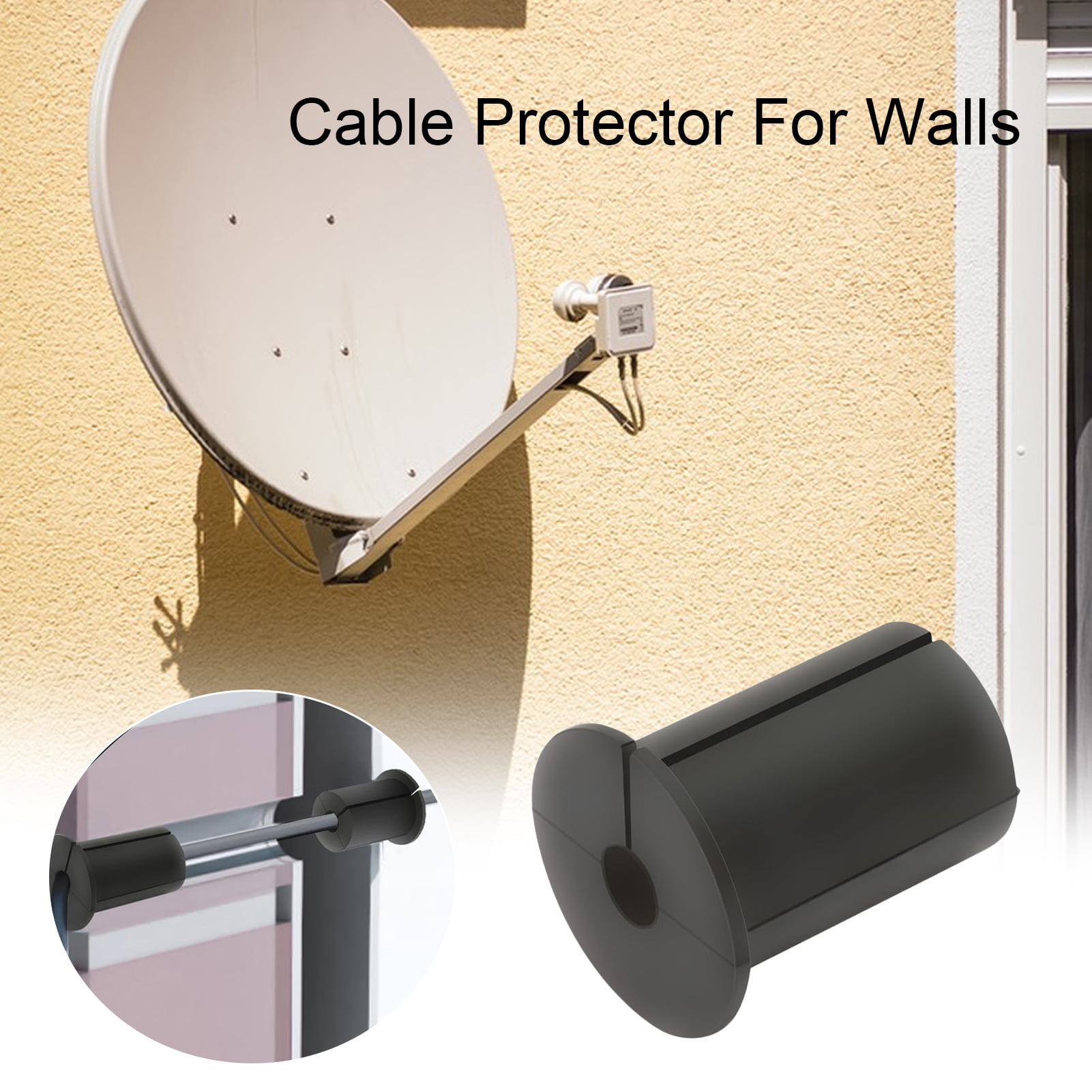 Andvari 4Pcs Rubber Cable Protector for Starlink Cable 1-inch Wall Hole ...