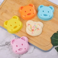 Pnellth Stainless Steel Sandwich Maker Mold Cute Heart Star Round ...