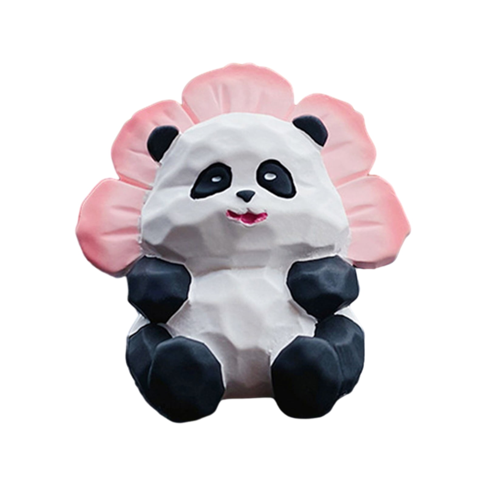 Andvari Cute Panda Figurine Miniature Panda Statue with Adorable ...
