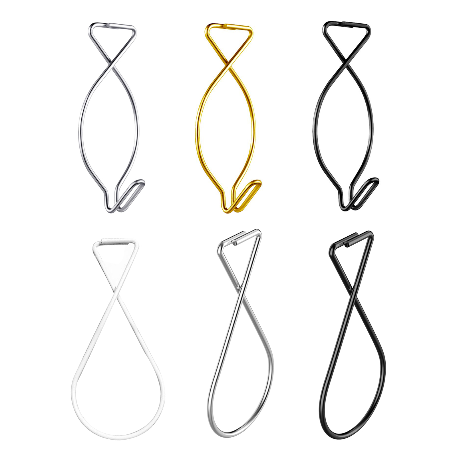 Andvari Drop Ceiling Hook Clips 50Pcs, Easy Install, Office/Home Use ...