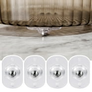 Mini Self-Adhesive Ball Castor Set, ABS Plastic Swivel Wheels for DIY ...