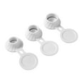 Andvari Easy Drainage Bottle Lid 3 Pcs Inverted Leakproof TPE Lids for ...