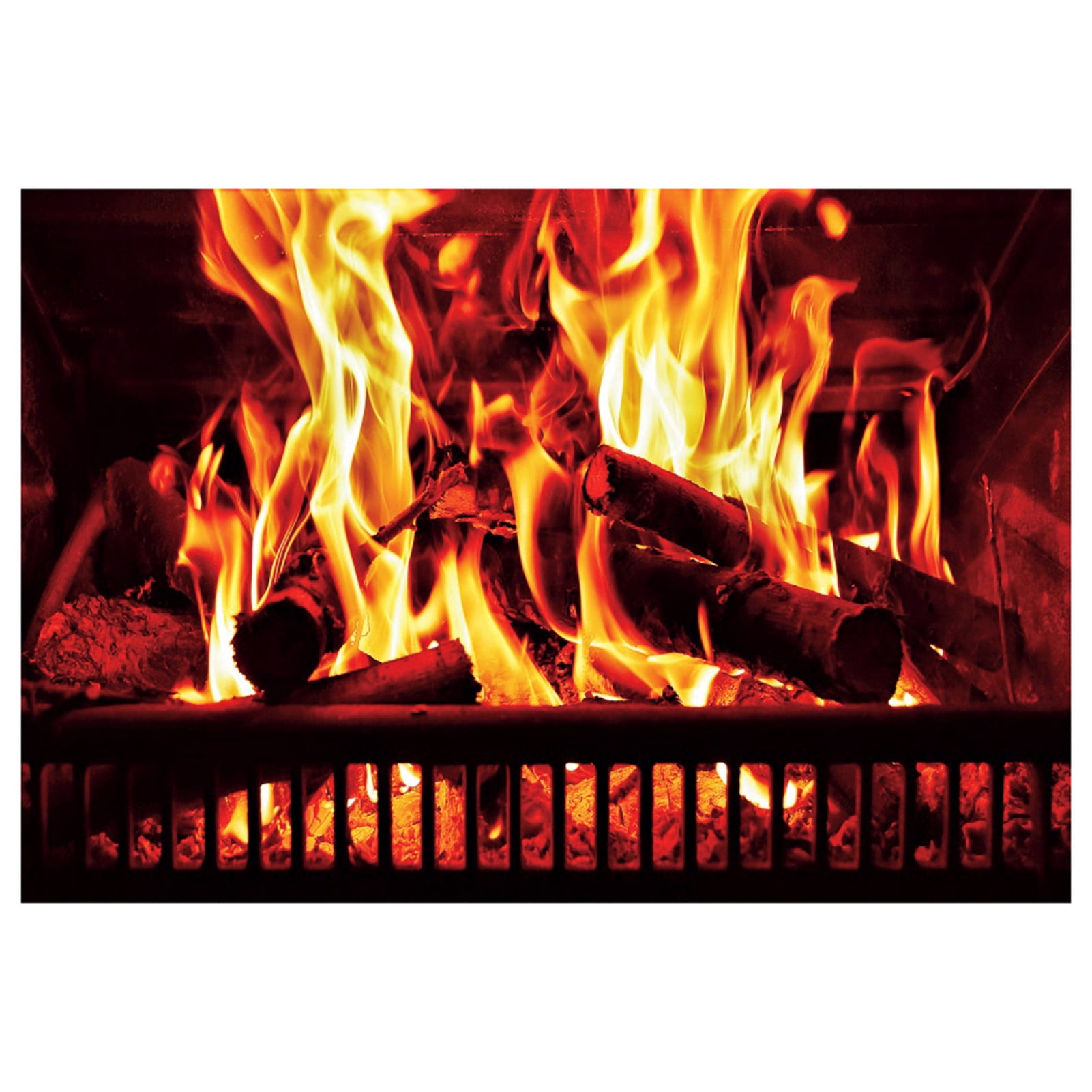 Andvari Fireplace Burning Firewood Studio Photography Photo Props ...