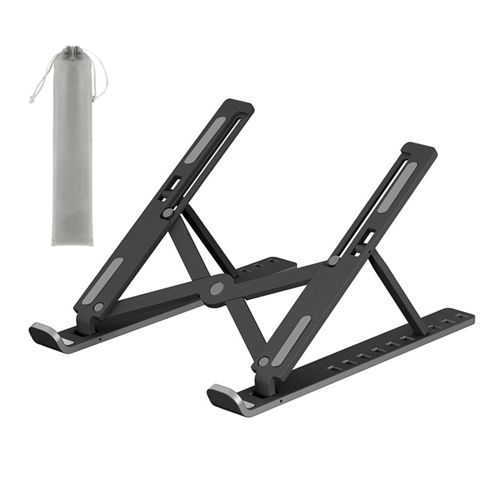 Andvari Foldable Laptop Stand Aluminum Alloy Height Adjustable Quick ...