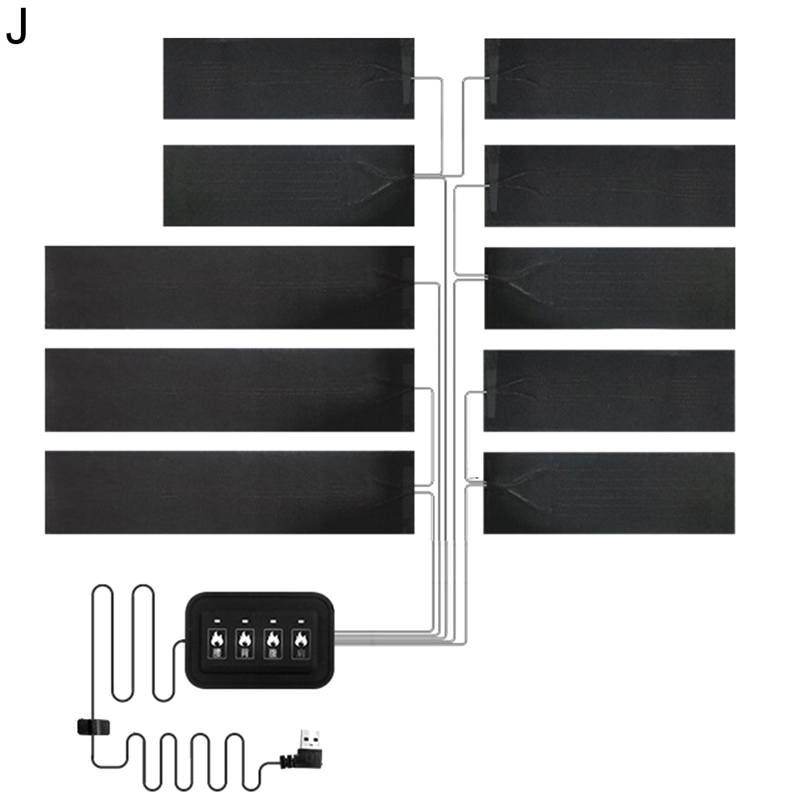 Andvari Heater Pad with 3 Gear Plug And Play Self-heating Adjustable ...