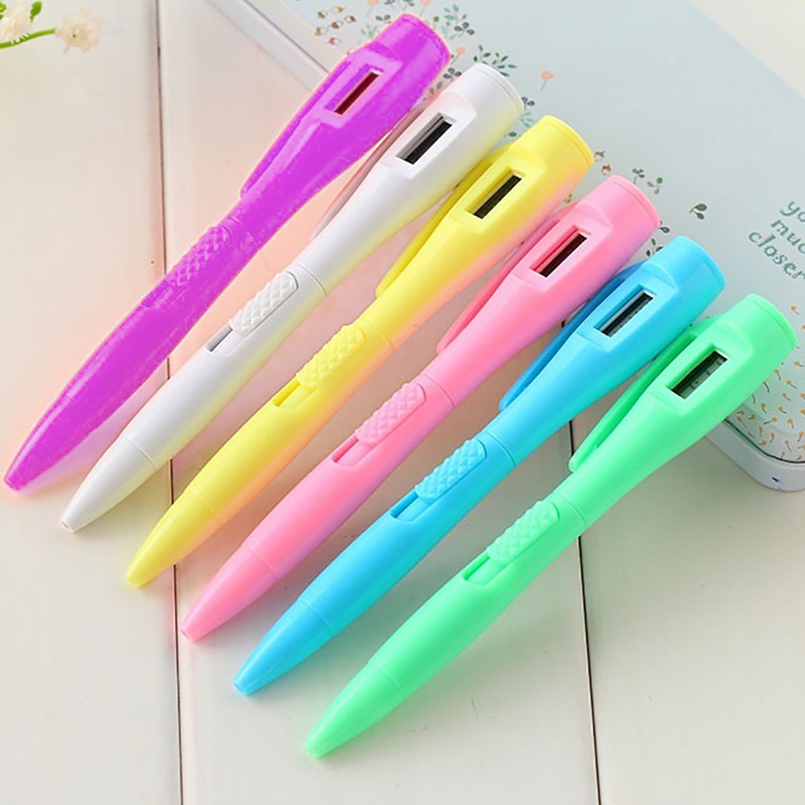 Andvari Lightweight Electronic Digital Clock Pen - Portable Clip-On ...