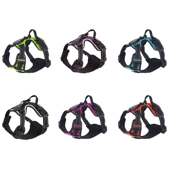 Andvari Luminous LED Lighted Pet Harness Rechargeable Glowing Chest ...
