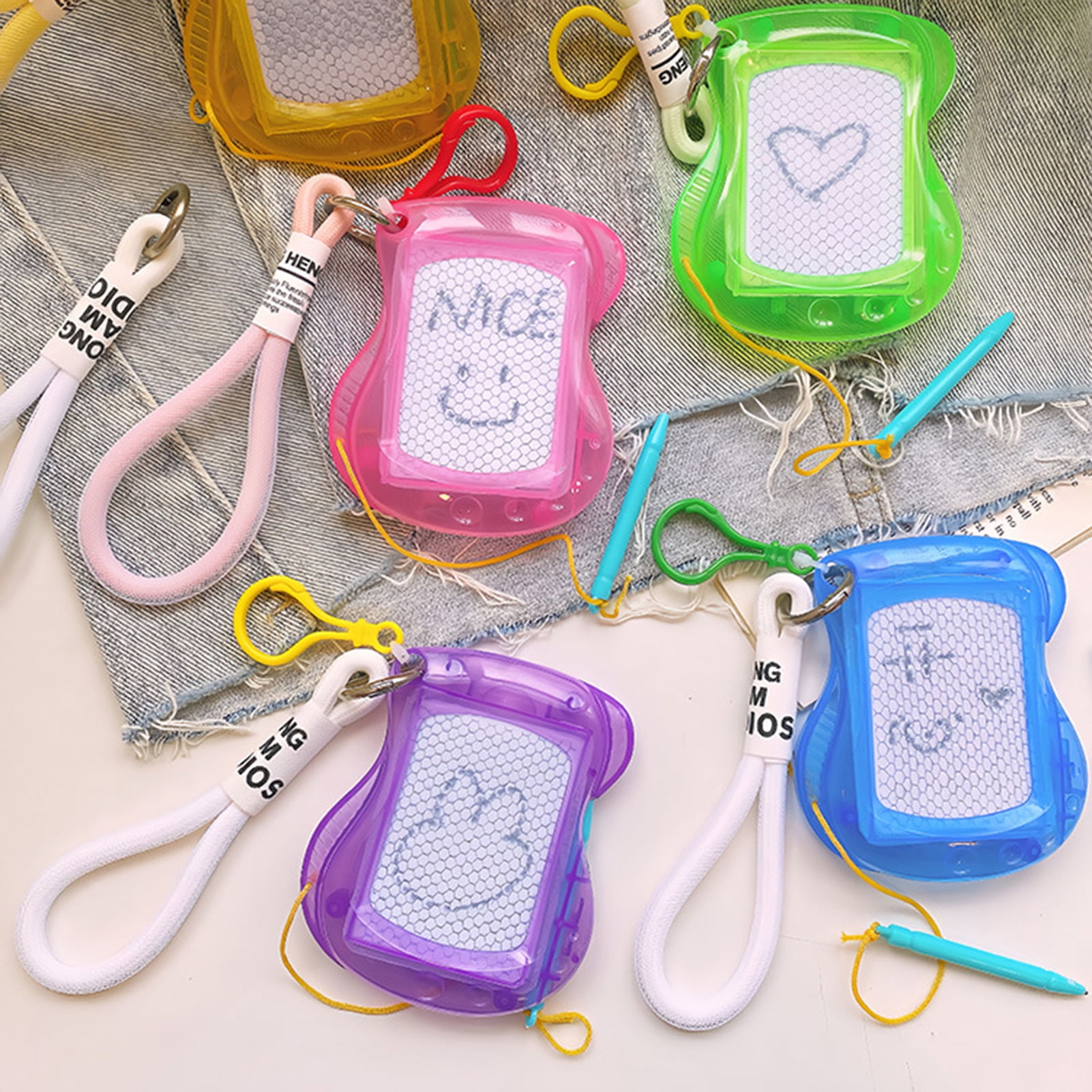 Andvari Mini Magnetic Drawing Board Toy Erasable Writing Tablet Doodle ...