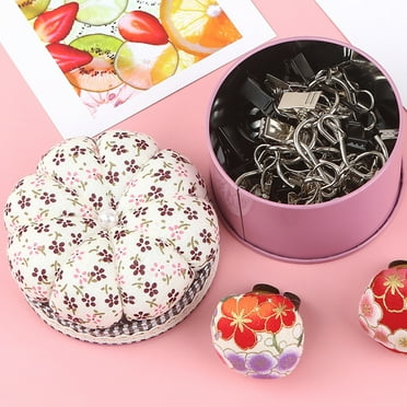Frogued Pin Cushion Multi-functional Non-Slip Flower Pattern Compact ...
