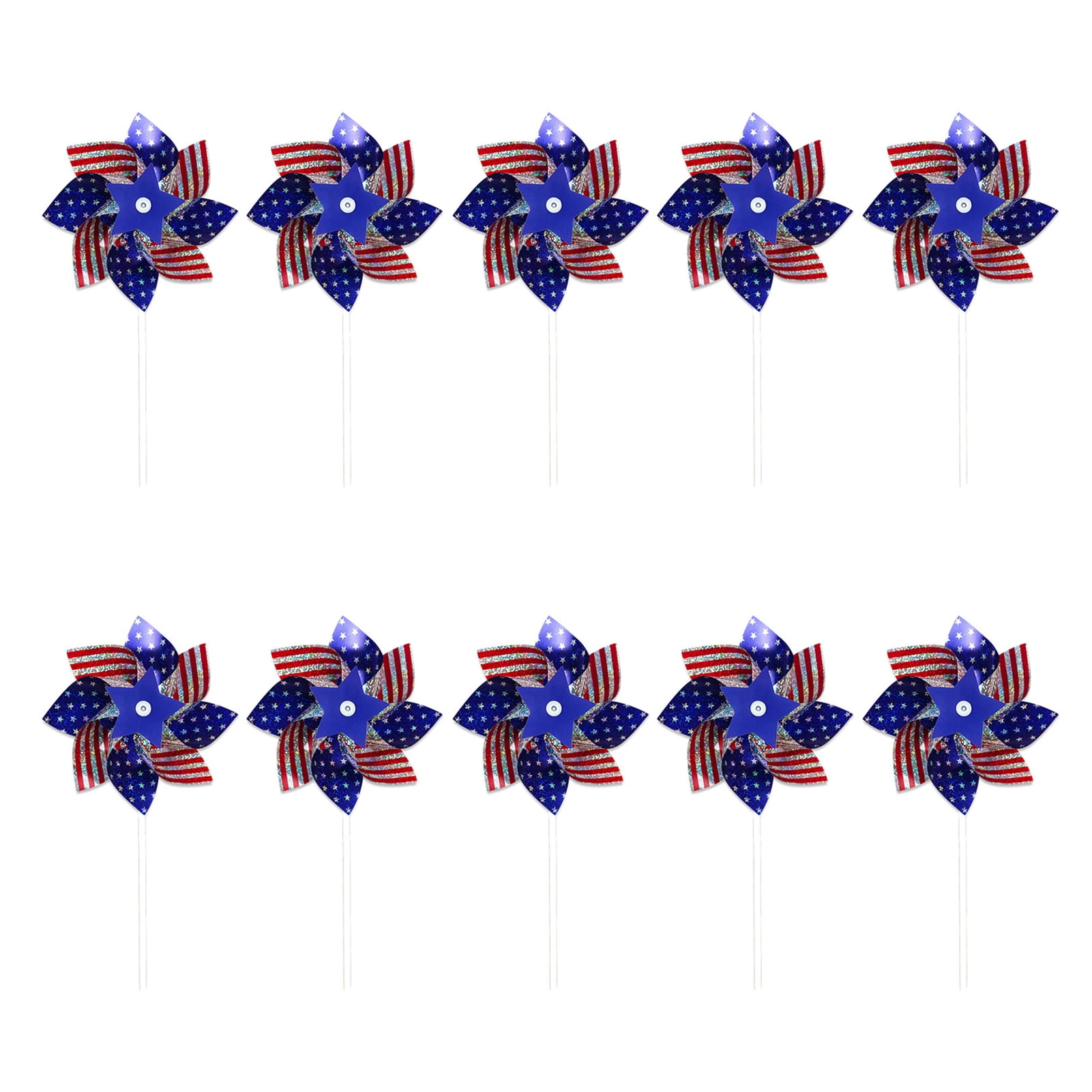 Andvari Patriotic Windmill Decor - American Flag Windmill, Waterproof ...