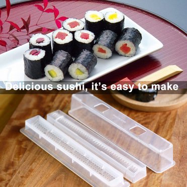 ACDANC Sushi Roller,Natural Bamboo Non-Stick Sushi Rolling Mat for DIY ...