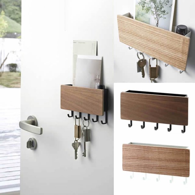 Andvari Wall Mounted Hanging Hanger Hooks Key Holder Storage Door Rack ...