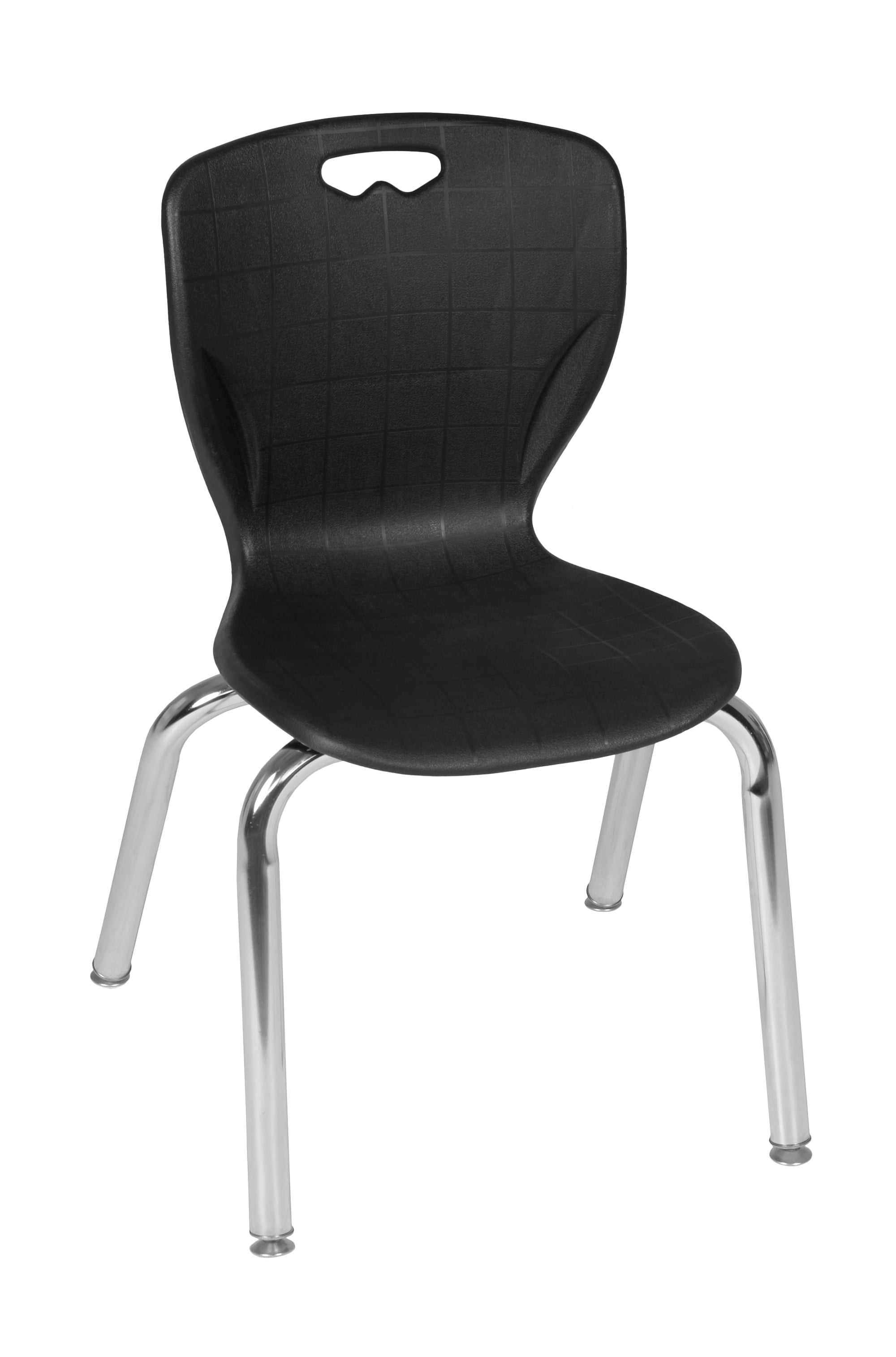 Andy 15" Stack Chair (20 pack)- Black - Walmart.com