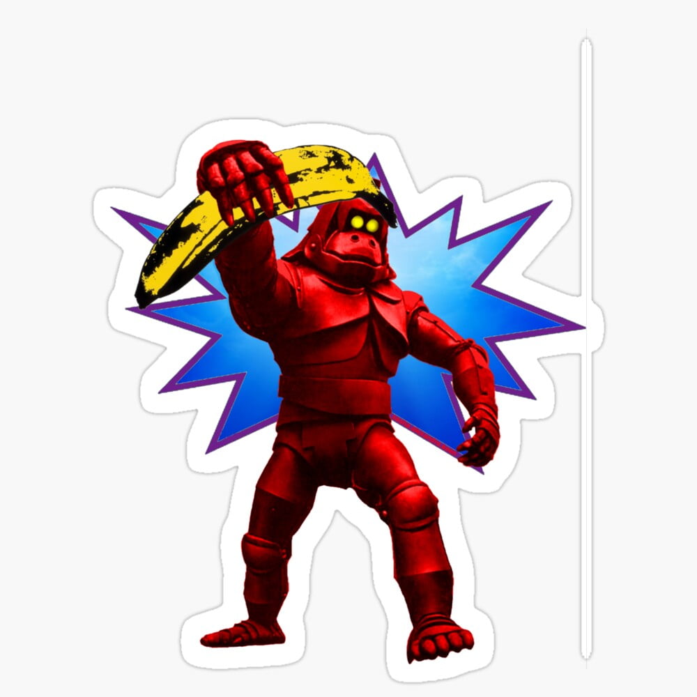 Andy Banana Sticker Phone Decal Water Bottle Stickers Car Decals ...