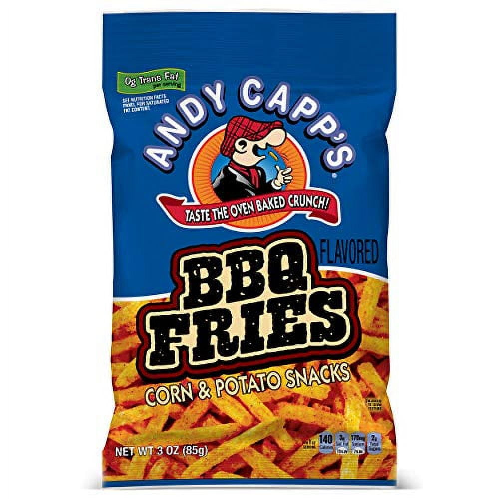 Andy Capp's BBQ Flavored Fries, 3 oz, 12 Pack - Walmart.com
