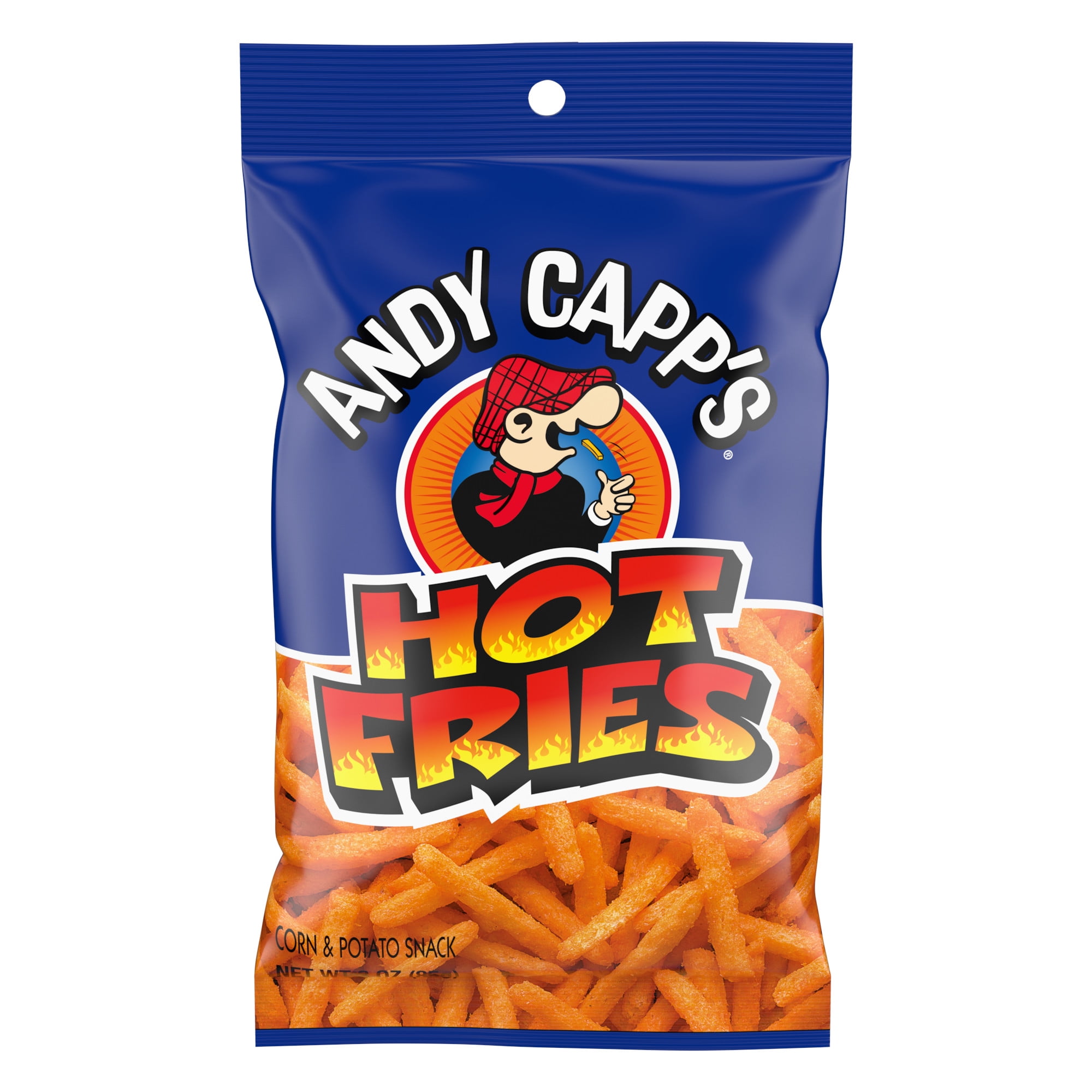 Andy Capp's Hot Fries, 3 oz. - Walmart.com