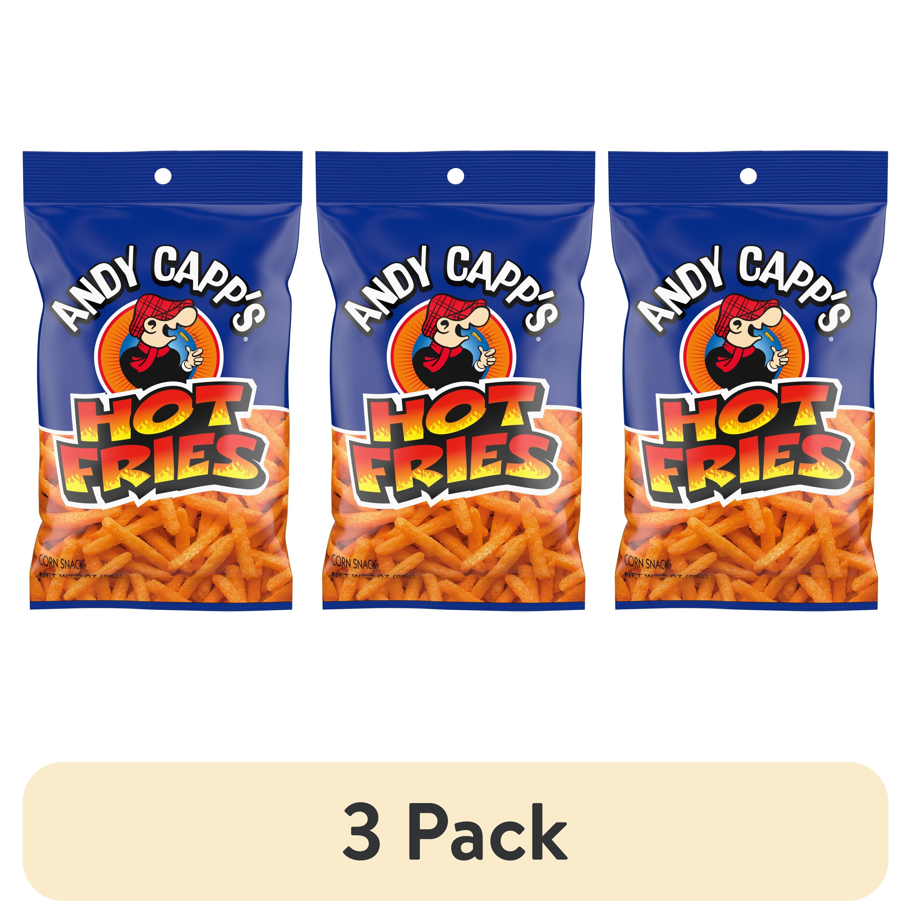 (3 pack) Andy Capp's Hot Fries, 3 oz. - Walmart.com