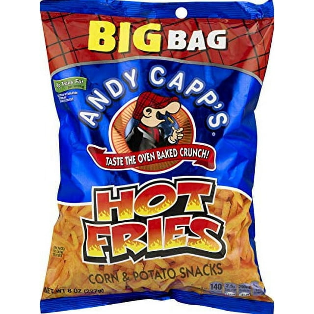 Andy Capps Fries 8 oz. Big Bag: Your Choice of Cheddar, Hot or Variety ...