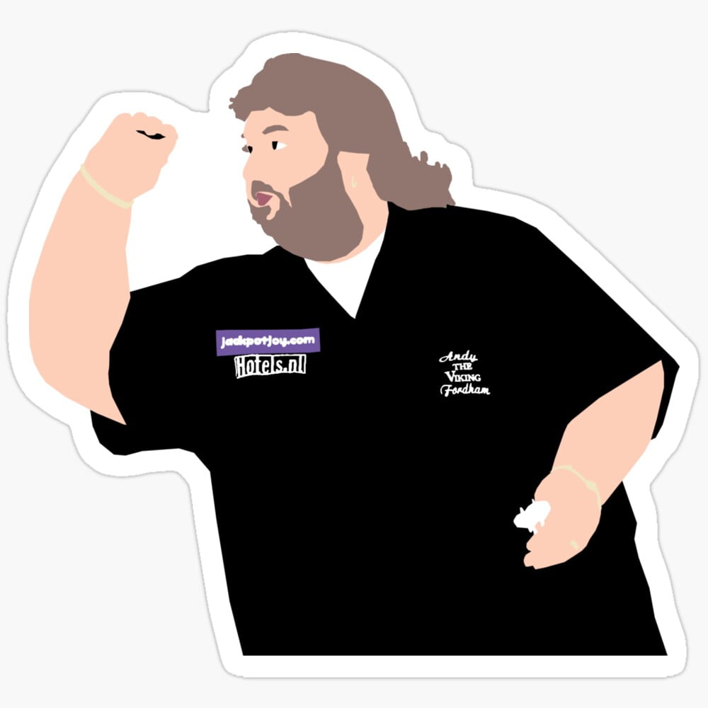 Andy Fordham Darts Legend Sticker Phone Decal Water Bottle Stickers Car ...