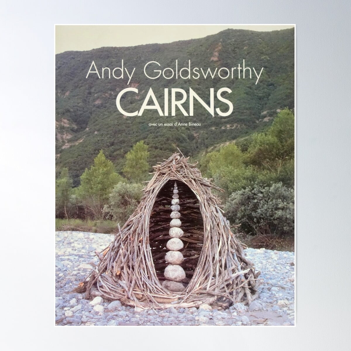 Andy Goldsworthy - Cairns Poster, 18x24 UNFRAMED - Walmart.com