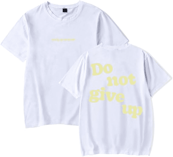 Andy Grammer Do Not Give Up T-Shirts Merch Women Clothes Trend Casual ...