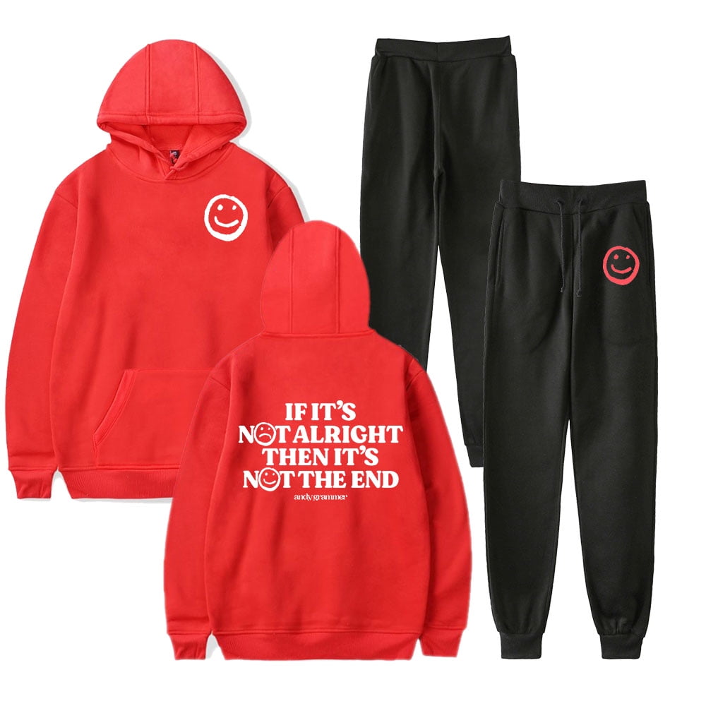 Andy Grammer Its Not The End Merch Hoodie and SWEATPANTS set pop print ...