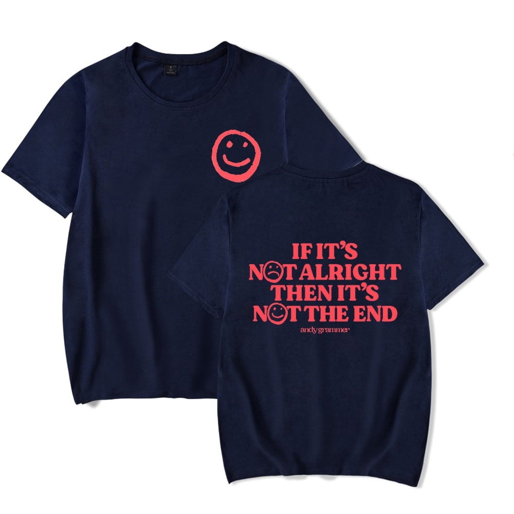 Andy Grammer Its Not The End Merch Unisex Oversized Soft Cotton Short ...