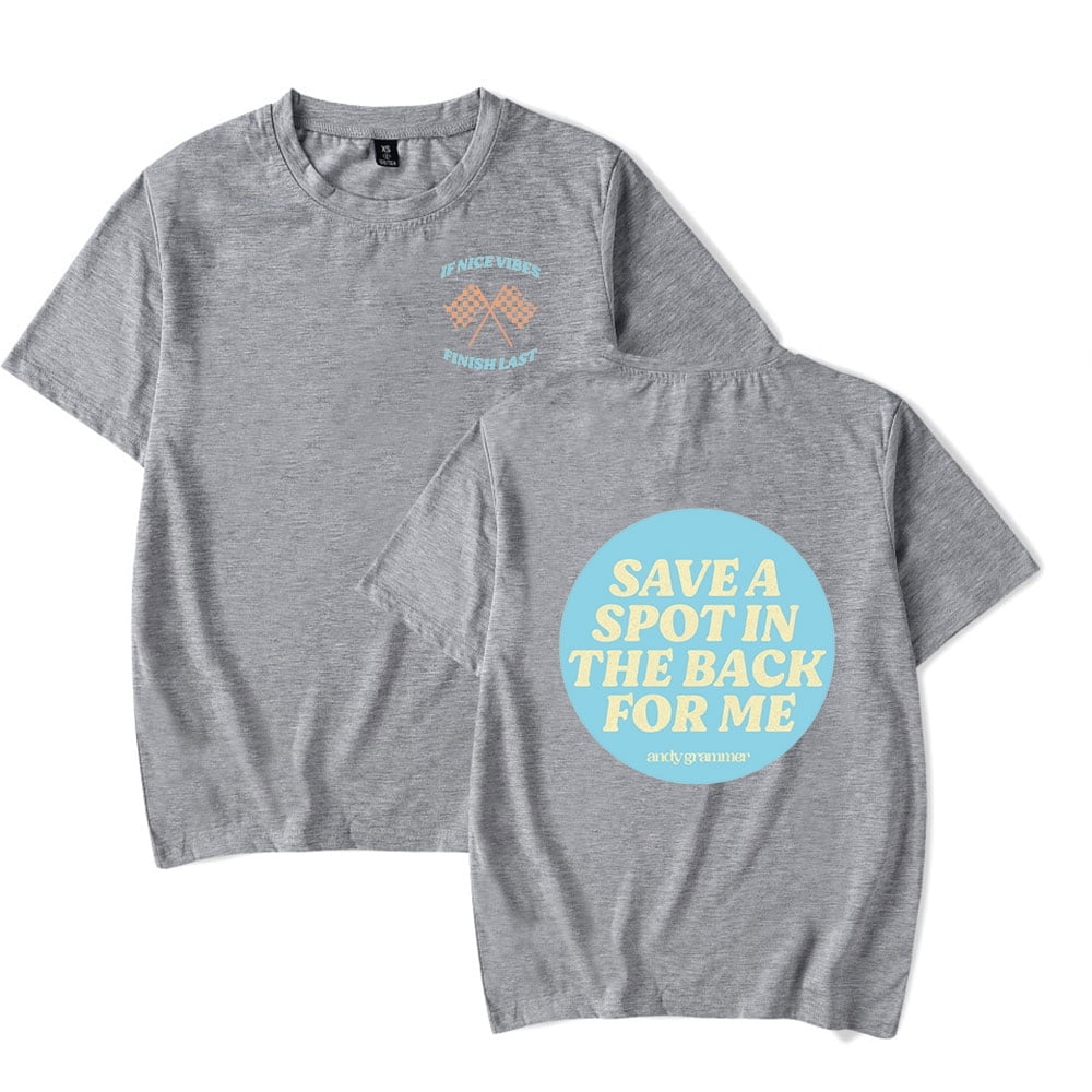 Andy Grammer Save A Spot Merch Unisex Oversized Soft Cotton Crewneck T ...