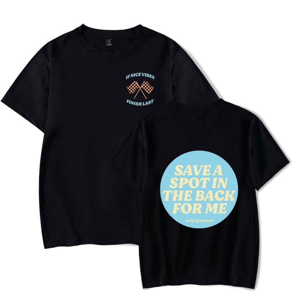 Andy Grammer Save A Spot Merch Unisex Oversized Soft Cotton Crewneck T ...