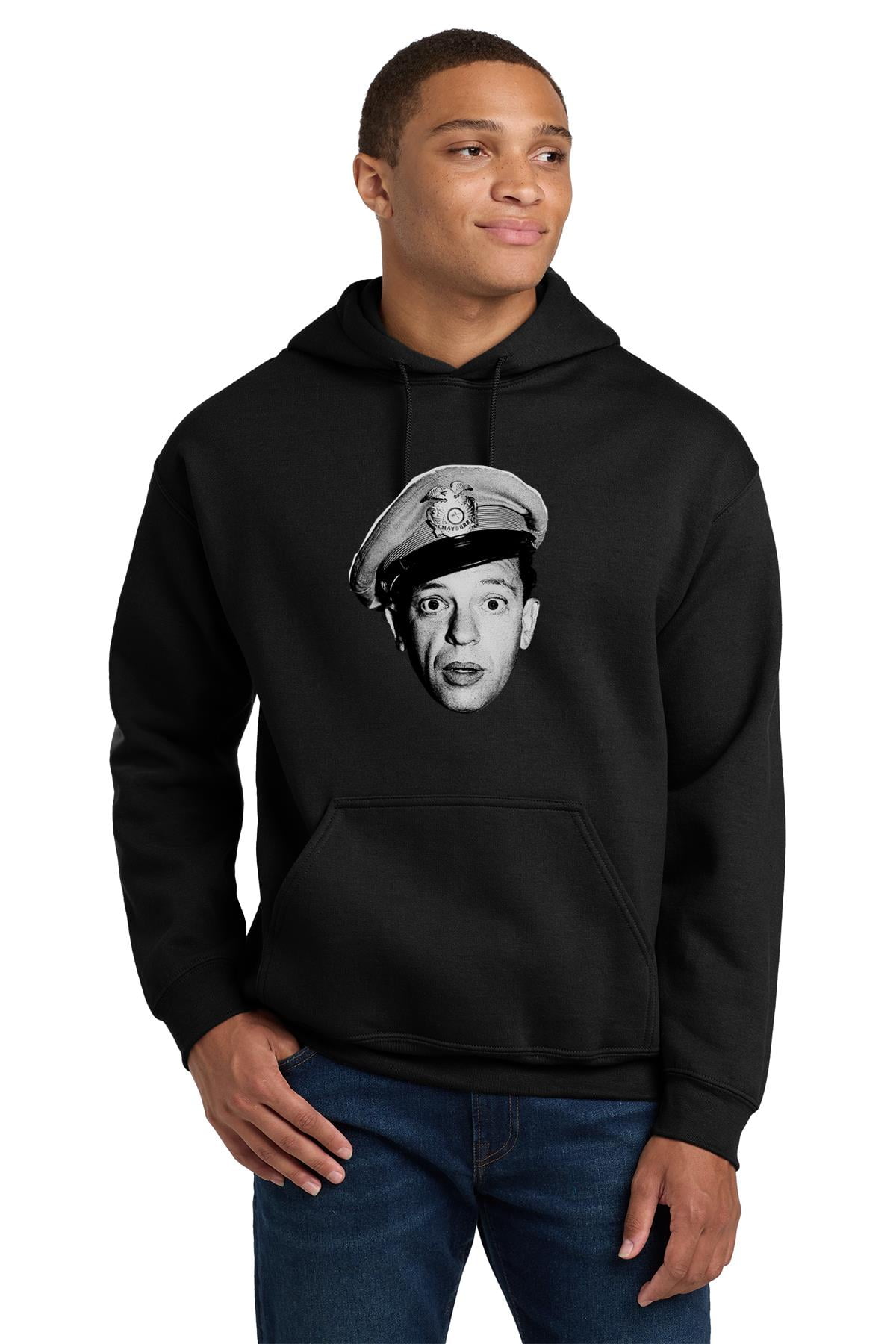 Andy Griffith Show Barney Head Don Knotts TV Hoodie, for men & women ...