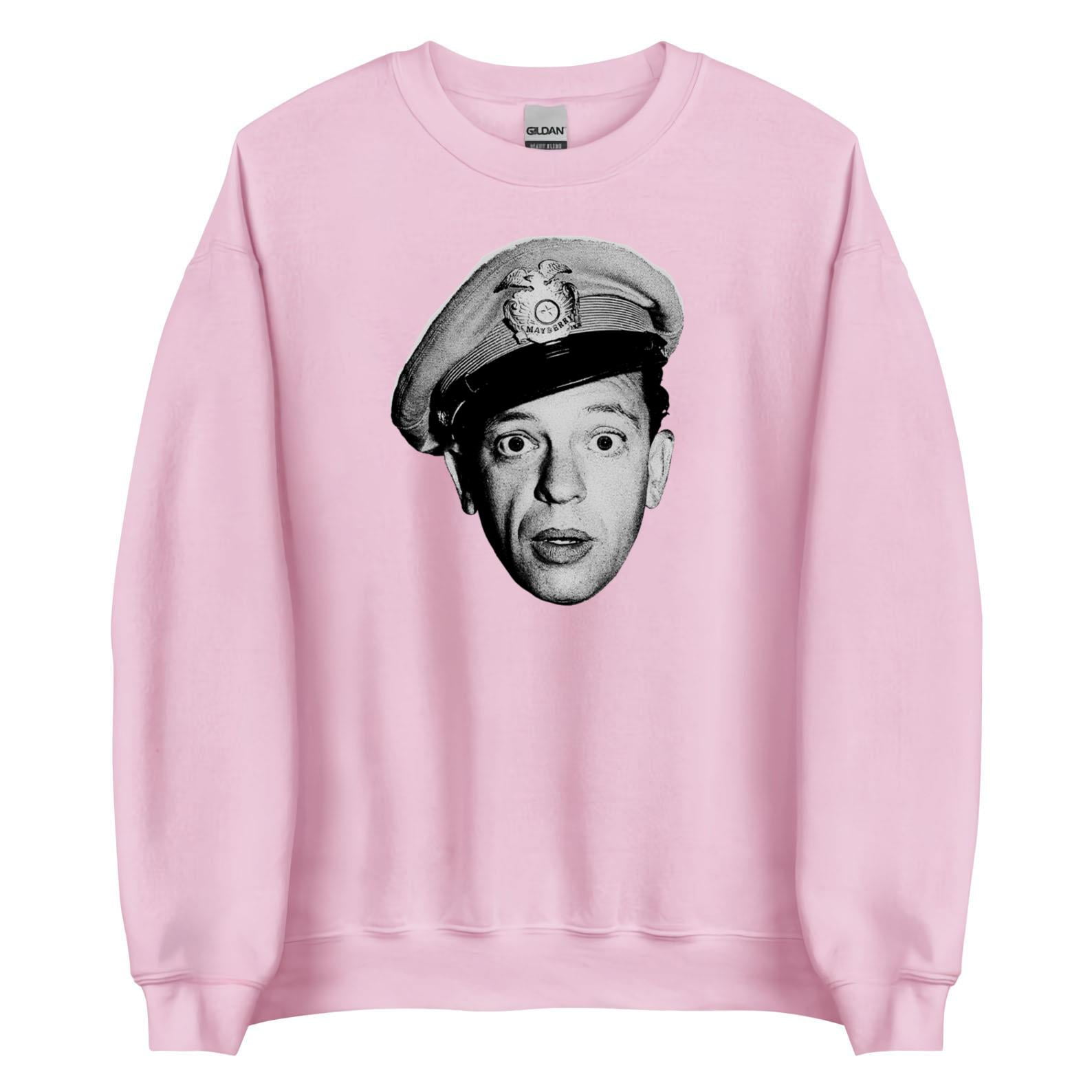 Andy Griffith Show Barney Head T Shirt Mens Licensed Classic TV ...