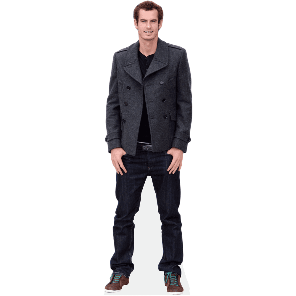 Andy Murray (Jacket) Lifesize Cardboard Cutout Standee - Walmart.com