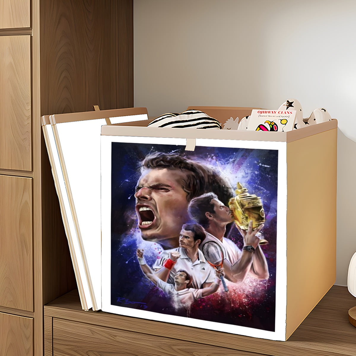 Andy Murray organizer box say goodbye to clutter with one sleek box ...