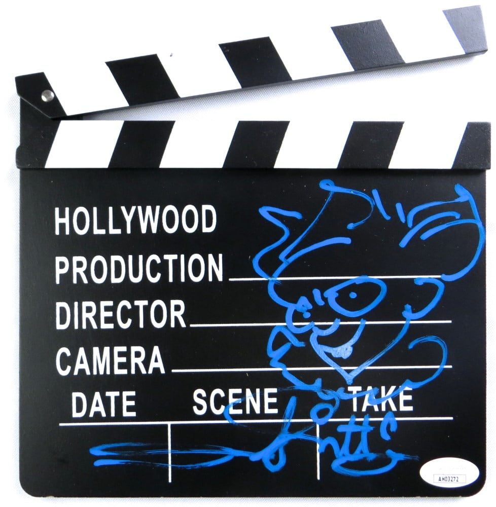 Andy Muschietti Autographed Mini Movie Clapper IT Director w/Sketch JSA ...